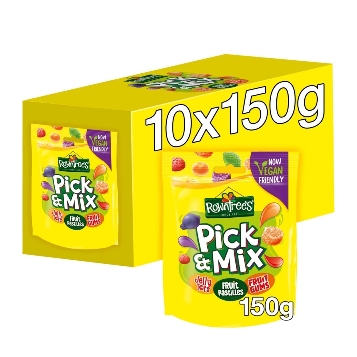 Rowntree's Pick & Mix Bag 150g (Box of 10) — myShop