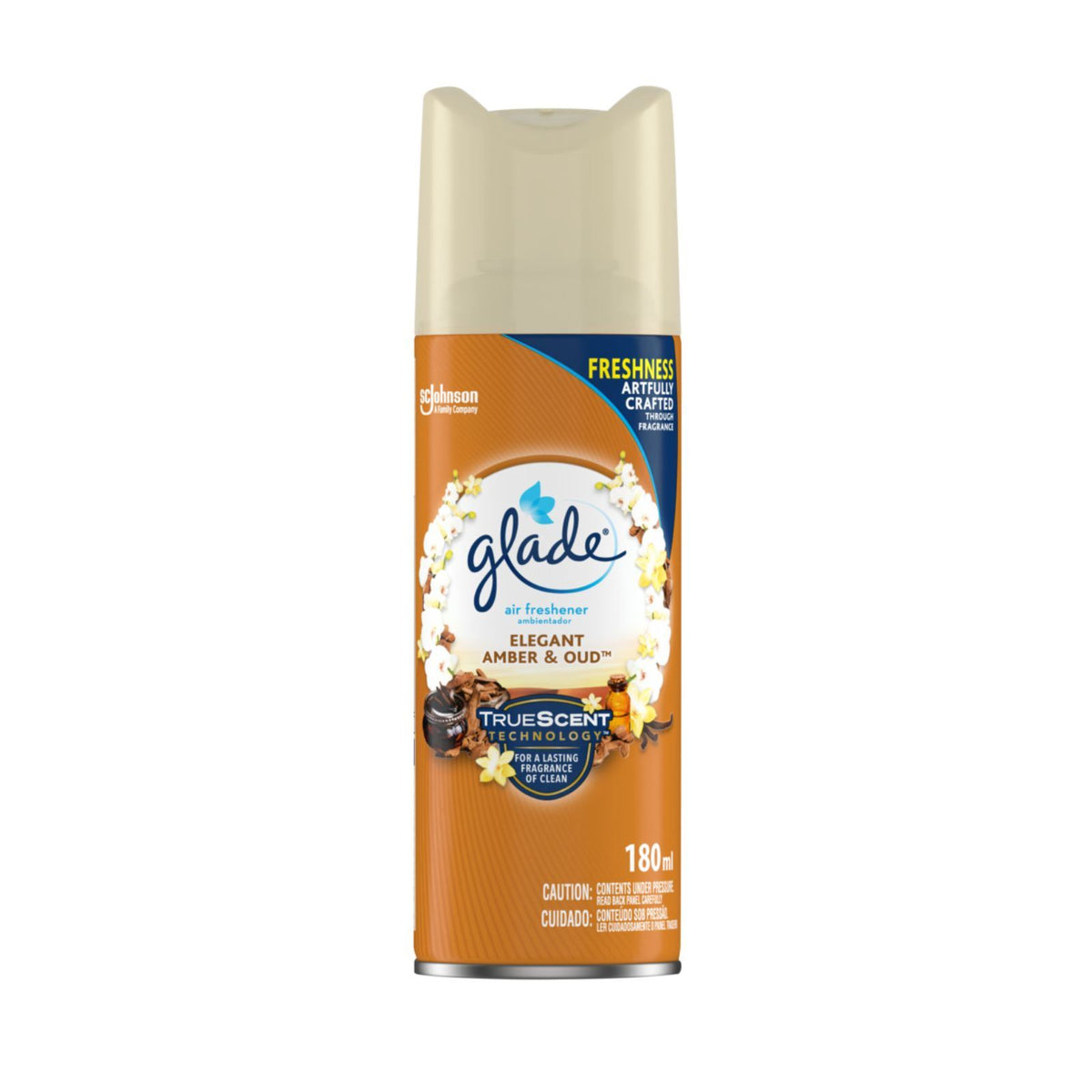 Glade Elegant Amber & Oud Air Freshener 180ml — myShop
