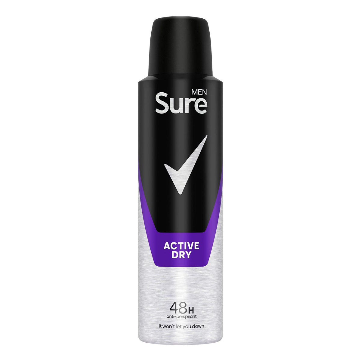 Sure Men Active Dry Antiperspirant Deodorant 150ml — myShop