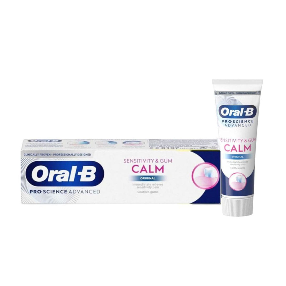 Oral-B Pro-Science Advanced Sensitivity & Gum Calm Original Toothpaste ...