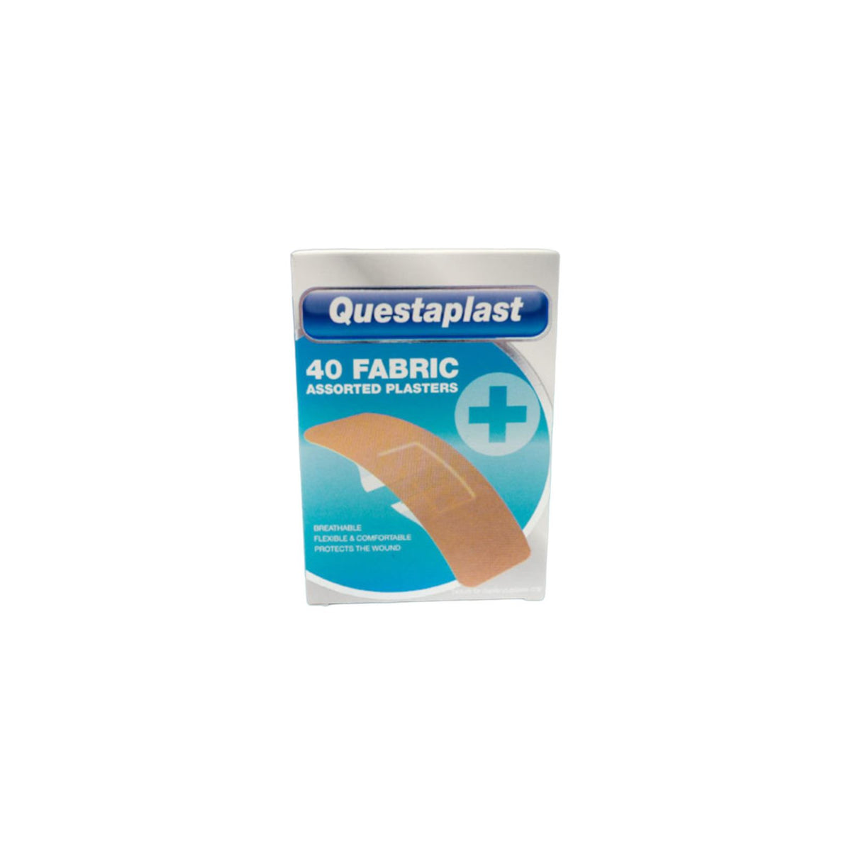 Questaplast Assorted Clear Fabric Plasters 40's — myShop