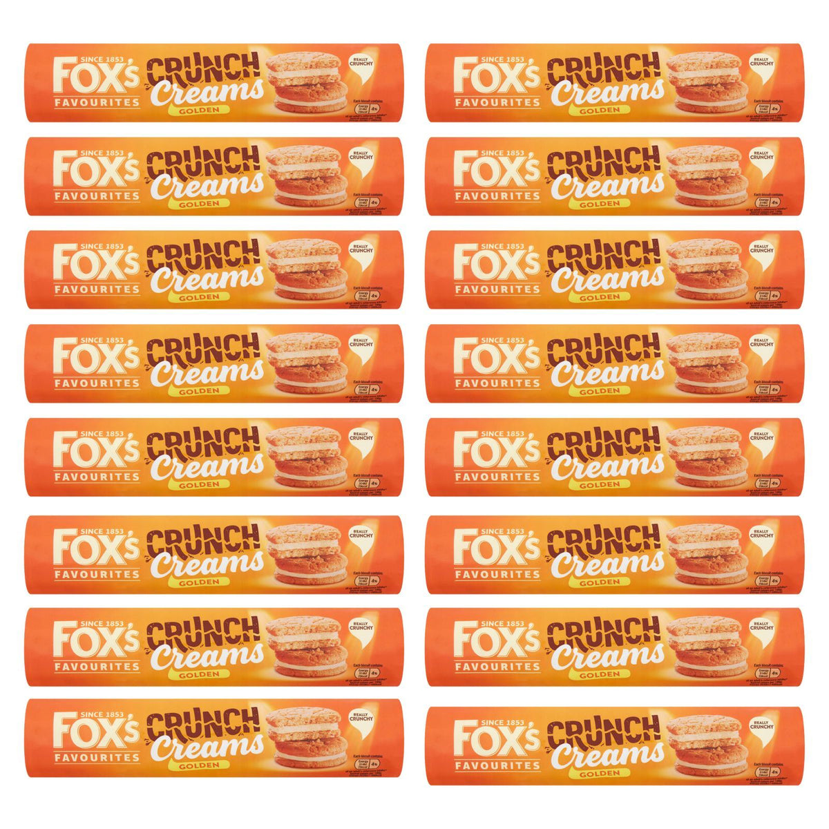 Fox's Golden Crunch Creams Biscuits 200g (Box of 16) — myShop