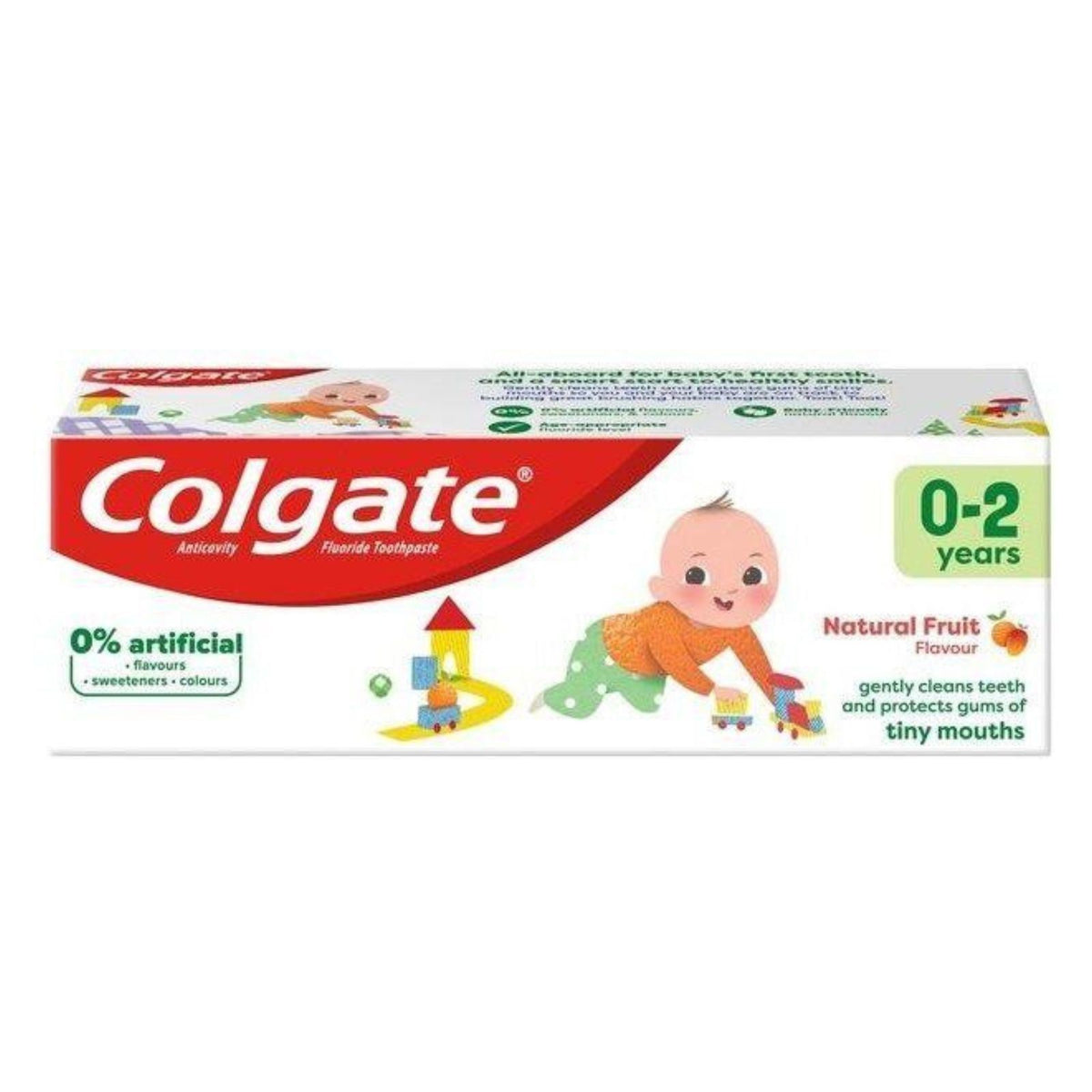 Colgate Baby & Kids Fruit Toothpaste 0-2 Years 50ml — myShop