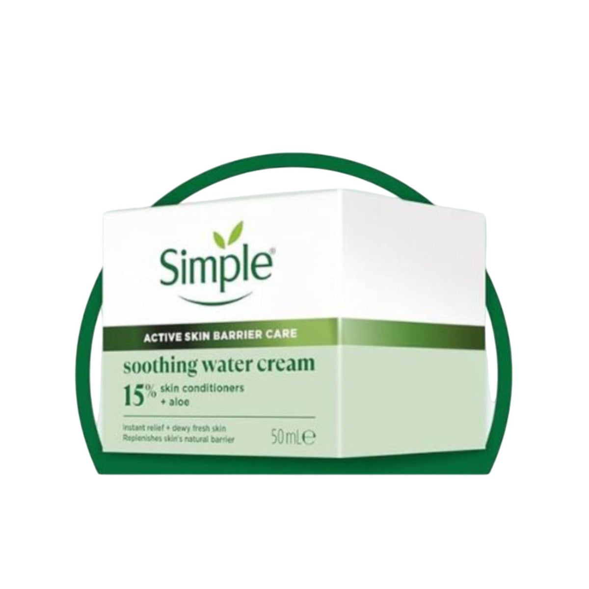 Simple Soothing Water Face Cream facial moisturiser with 15% skin cond ...