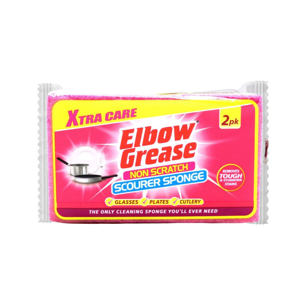 Elbow Grease Non-Scrath Scourer Sponge 2 Pack — myShop