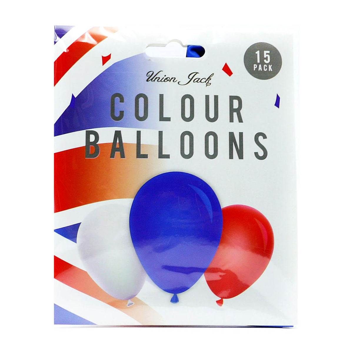 Union Jack Colour Balloons - 15 Pack — myShop